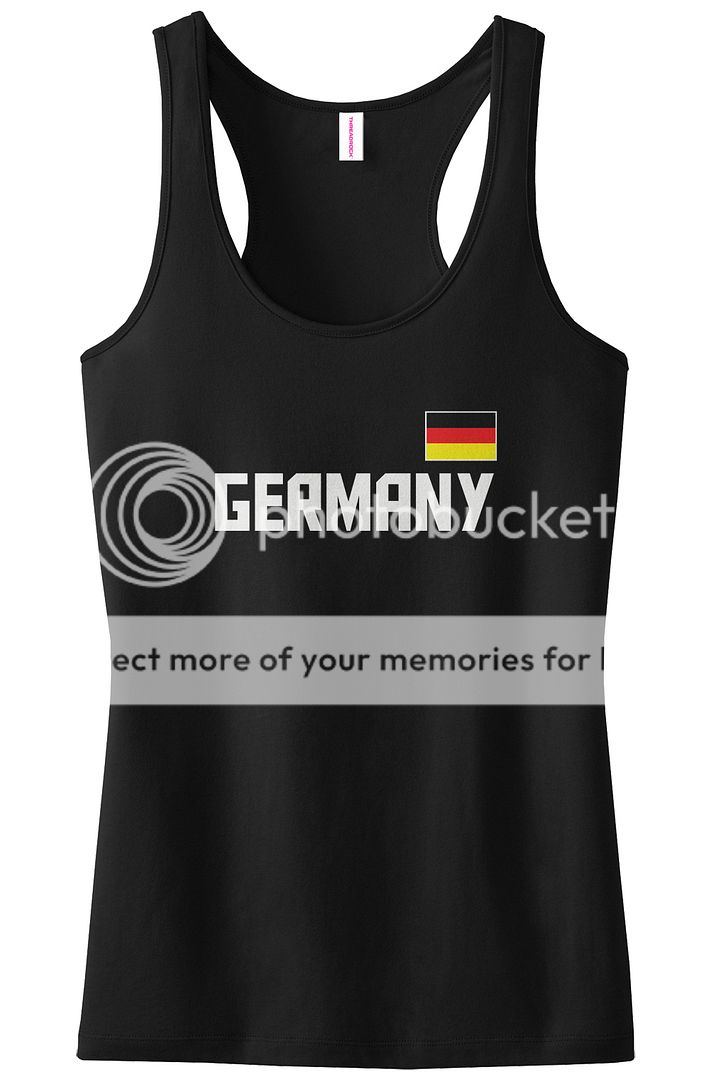 Threadrock Women's Germany National Team Racerback Tank Top German ...